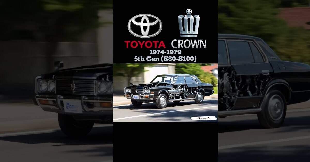 Toyota Crown Evolution (1955-Present) | Пикабу