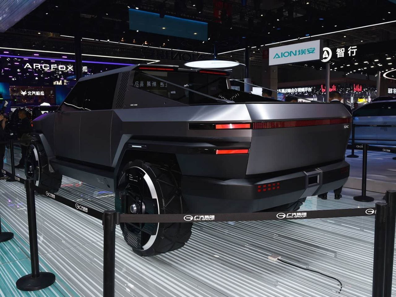 В Китае появился свой Cybertruck — производство GAC Pickup 01 стартует ...