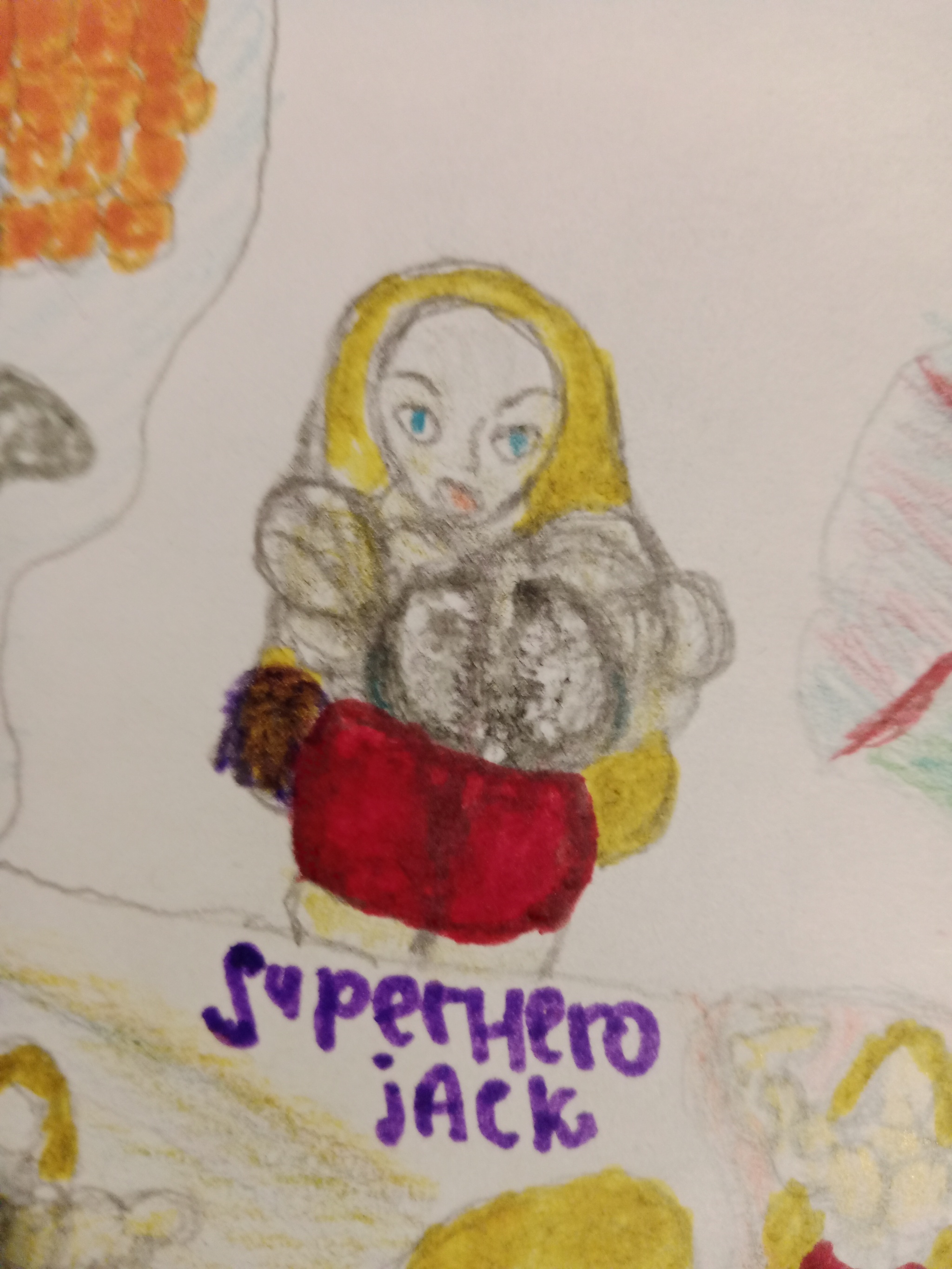 Автор Мусин Алмат Жумабекович Супергерой Джэк Superhero Jack | Пикабу