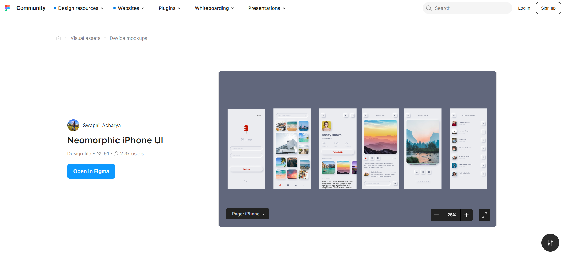 Подборка бесплатных дизайн-систем для iOS (Figma Community) - 21.06.25 ...