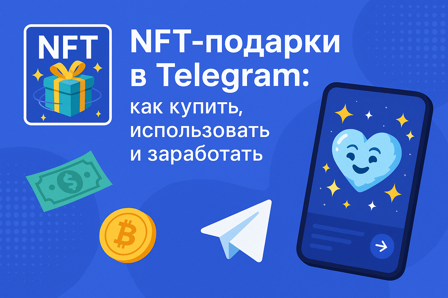 NFT-подарки в Telegram: как купить, использовать и заработать - 01.07.25 13:25 | Пикабу