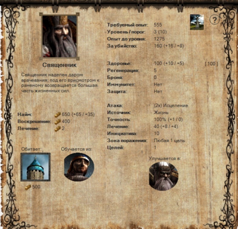 Disciples II Rise of the Elves - DoM's Mod v3.01, разбор фракции ...