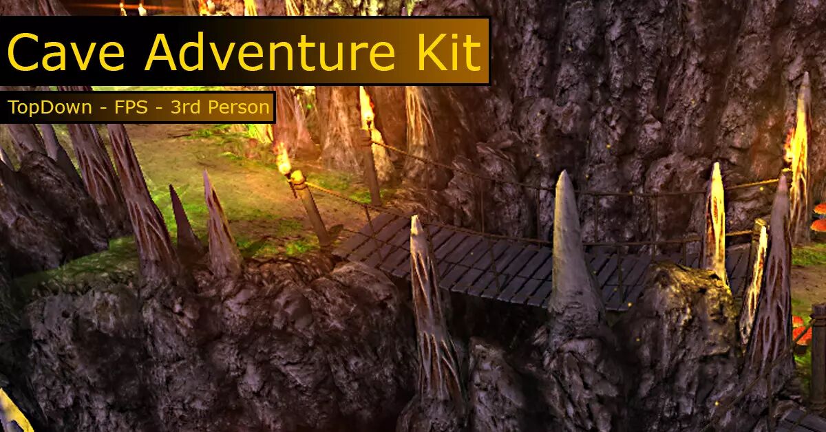 Раздача Cave Adventure Kit на Unity Asset store - 26.09.25 14:59 | Пикабу