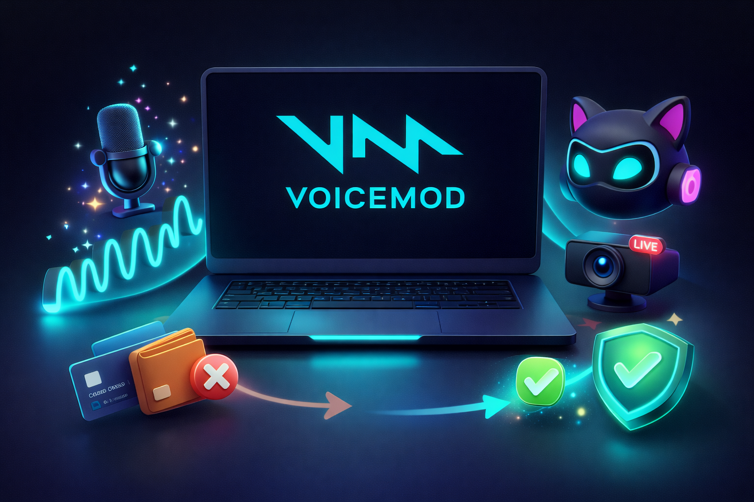 Voicemod подписка в России: как купить Voicemod V3 Pro и оплатить подписку